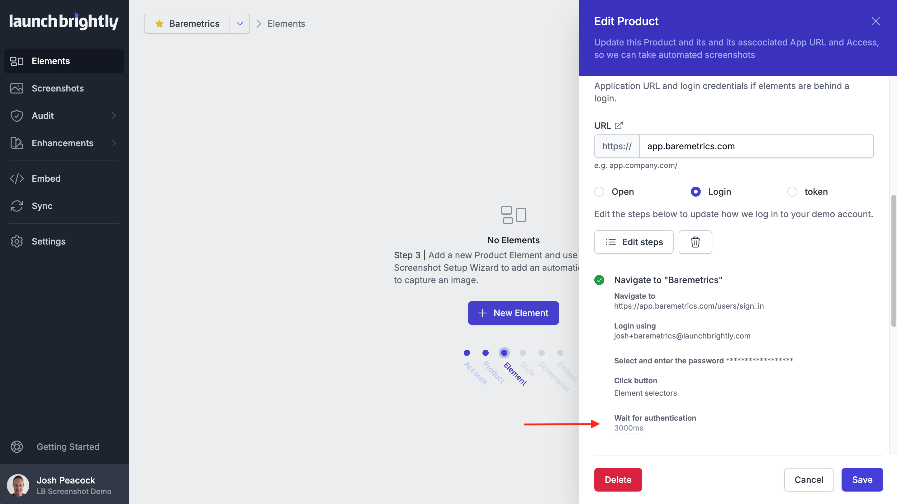 Create a Login Profile – LaunchBrightly